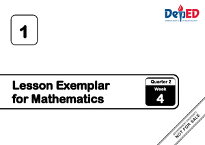 LAS Math 1 Q2 Week 2 - Learning Materials - 1 Learning Activity Sheet ...