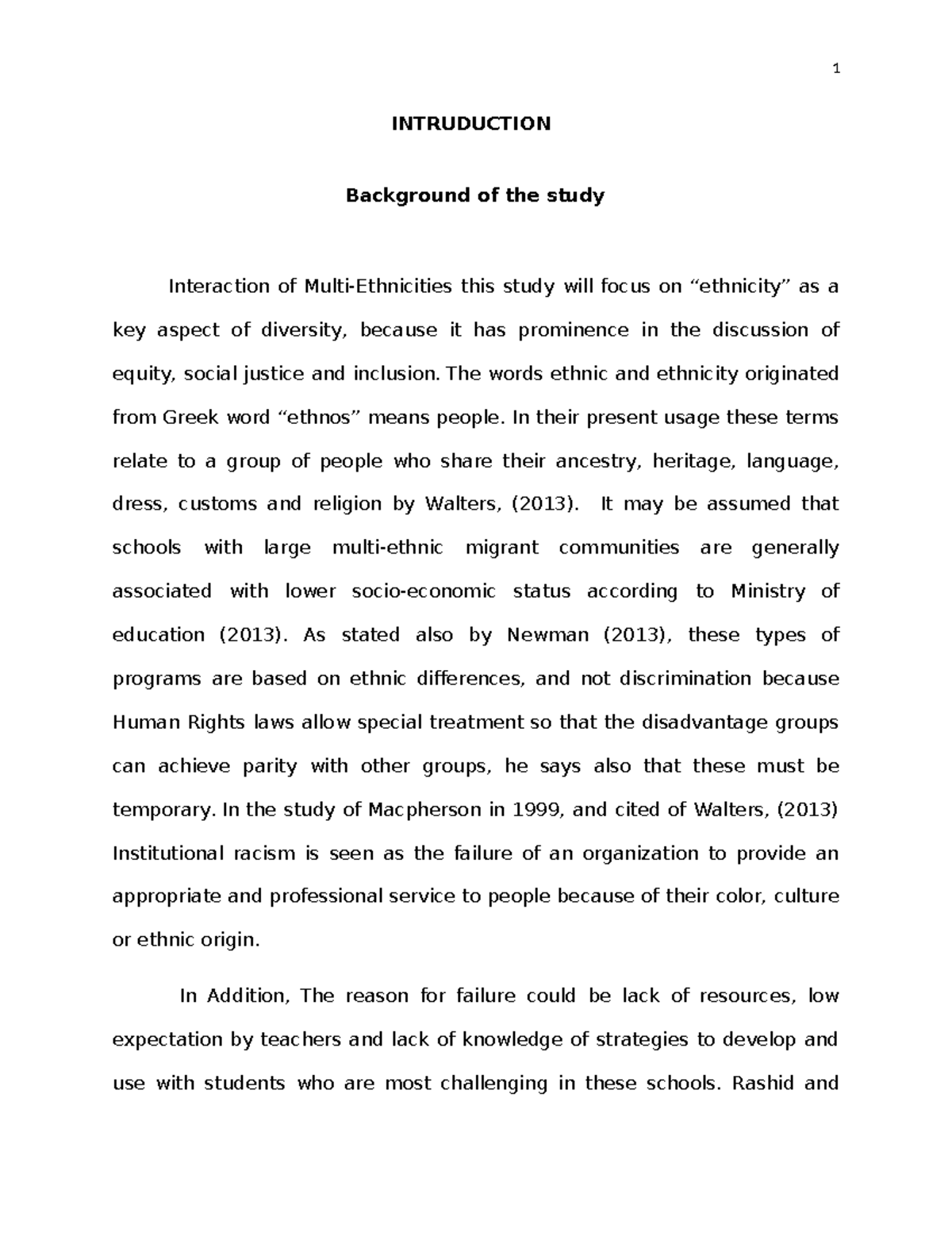 Inbound 4370495538037005648 - INTRUDUCTION Background of the study ...