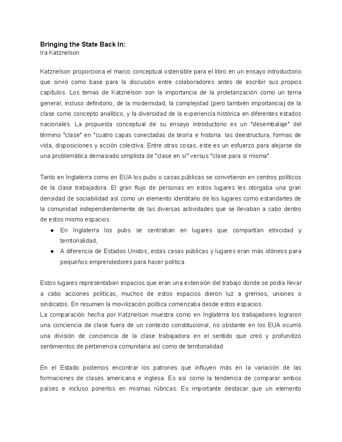 Ira Katznelson reading 1 of 12 edgar, lecture - Bringing the State Back ...