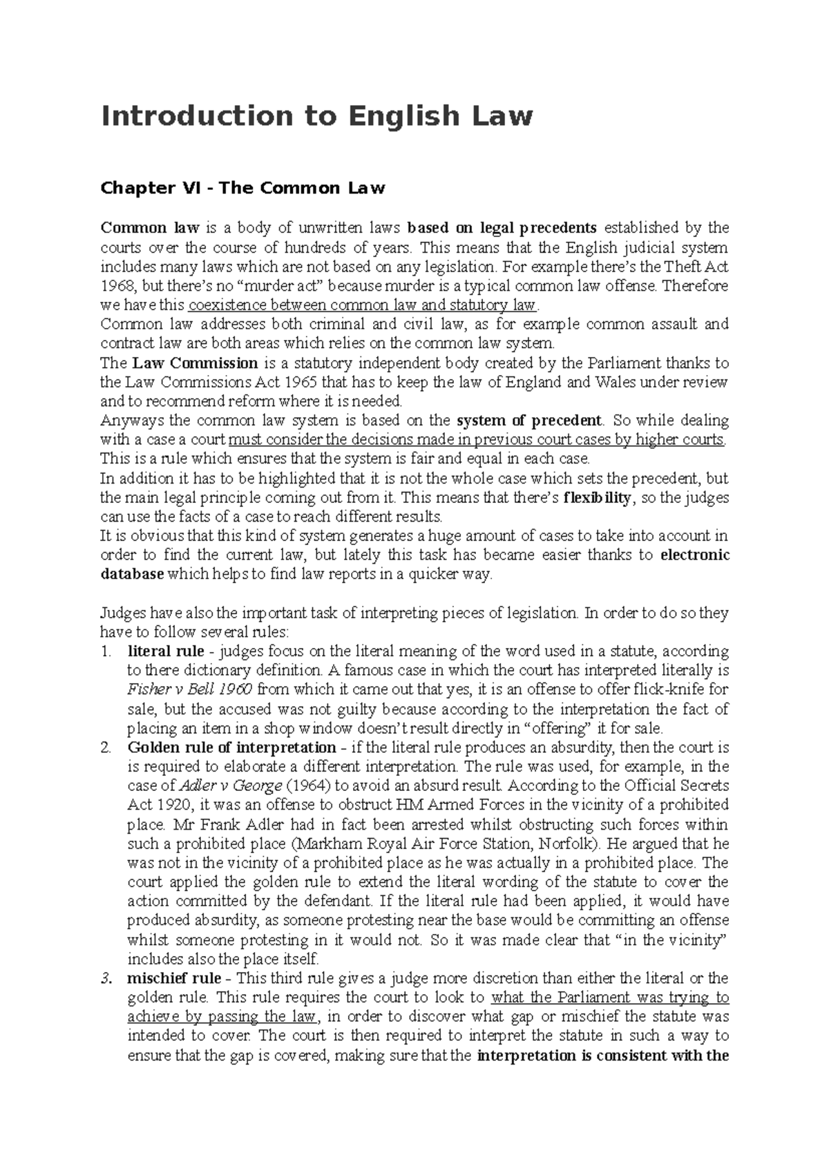 introduction-to-english-law-cap-6-introduction-to-english-law