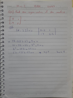 Notes-Linear Systemsljgkh - Systems of First Order Linear Differential ...