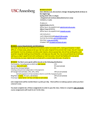 ASCJ 200 Final Exam - ASCJ 200, Spring 2020 Take-Home Final Examination ...