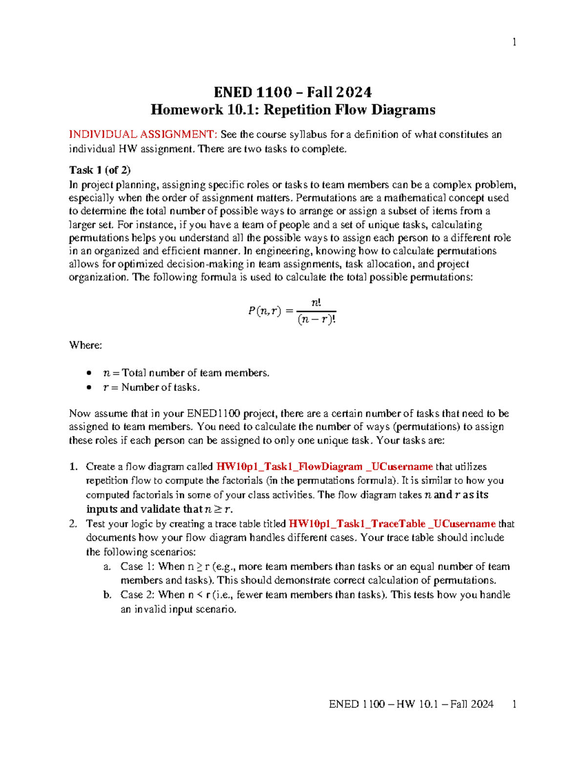 HW10p1 Flow Diagram 3 (Repetition) - 1 ENED 1100 – HW 10 – Fall 2024 1 ...