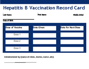 Adult-Immunization-Record - Adult Immunization Record and History ...
