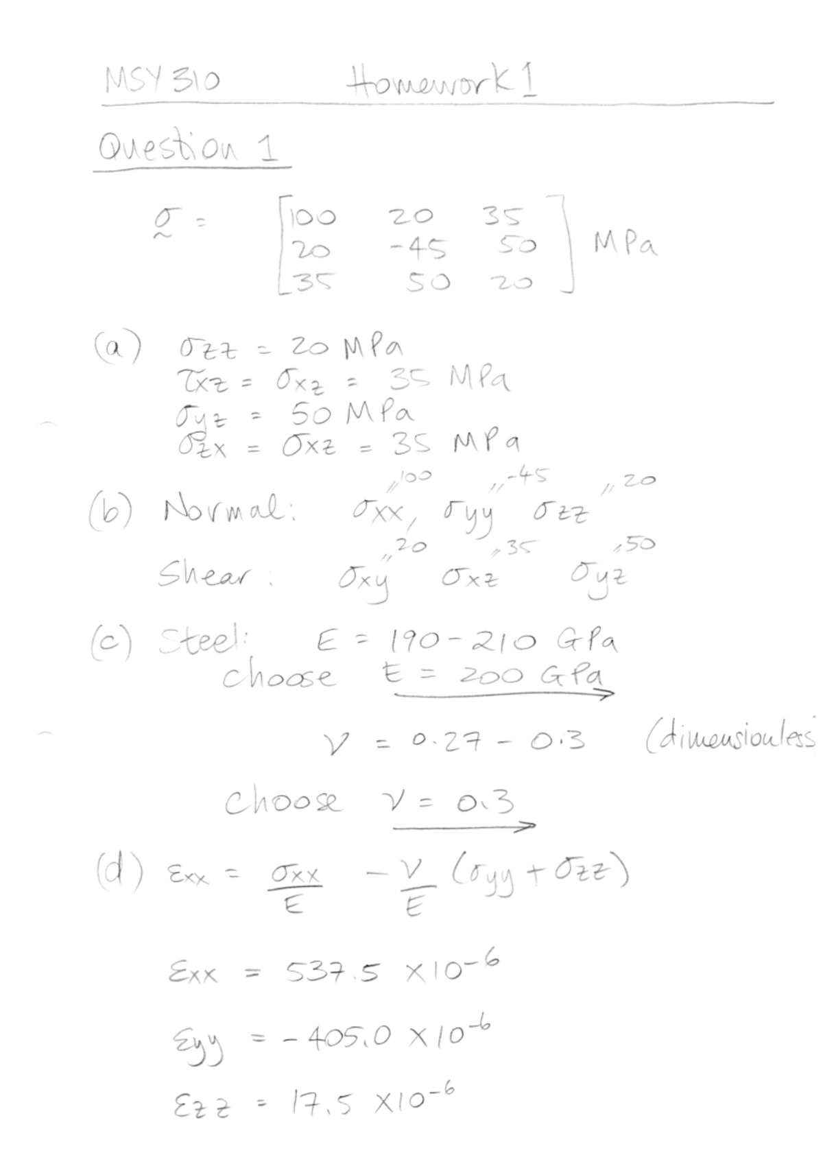 Msy hw01 23 memo - Homework questions and memo are uploaded - MSY 310 ...