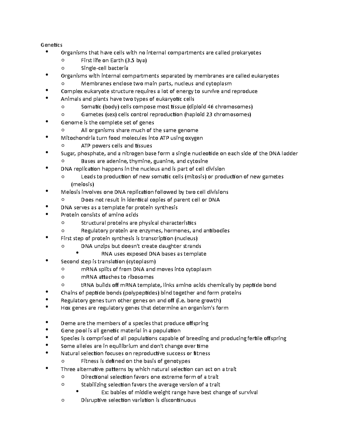 Genetics - Summary Our Origins: Discovering Physical Anthropology ...