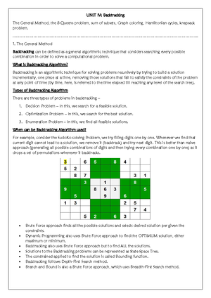 DAA UNIT-III - others - UNIT III Dynamic Programming The general method ...