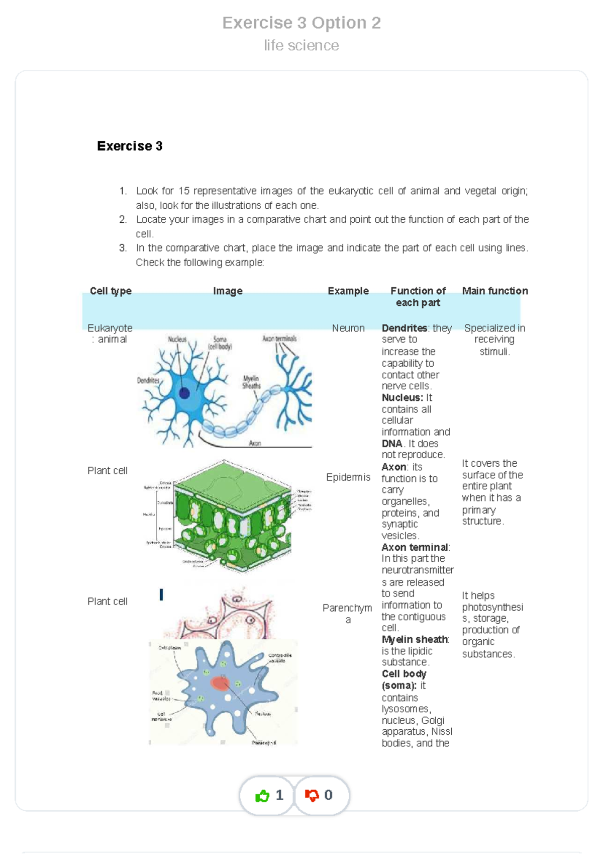 Exercise-3-option-2 compress - Exercise 3 Option 2 life science ...