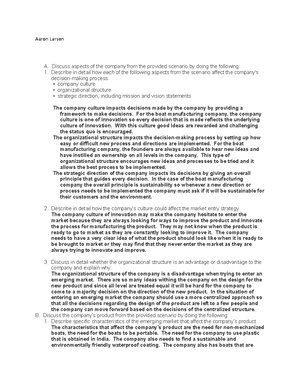 Task 2 innovative - pass - D081 - WGU - Studocu