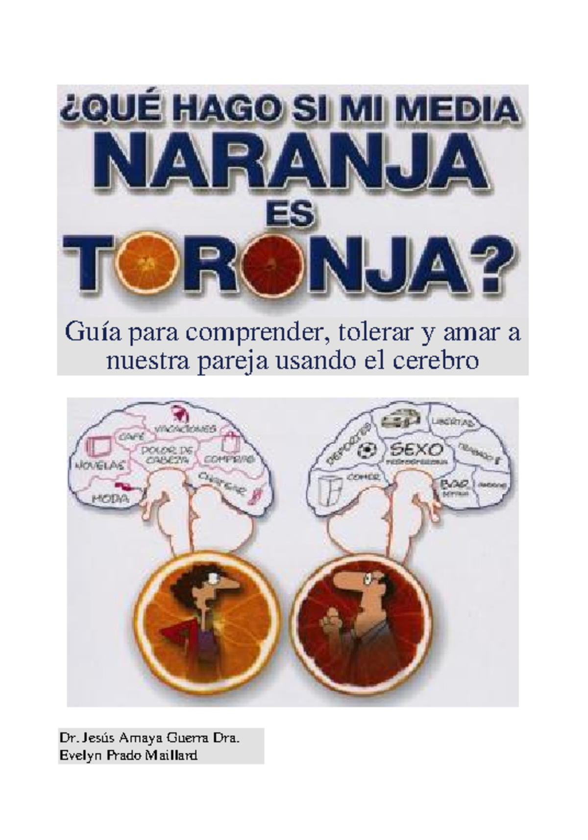 que hago si mi media naranja es una toronja - Guía para comprender ...
