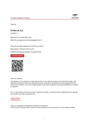 Evidence II - Best - 1. DOCUMENTARY EVIDENCE This involves the ...