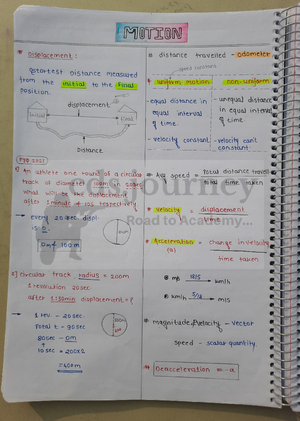 Class 10th light notes - Light – Reflection and Refraction Reflection ...
