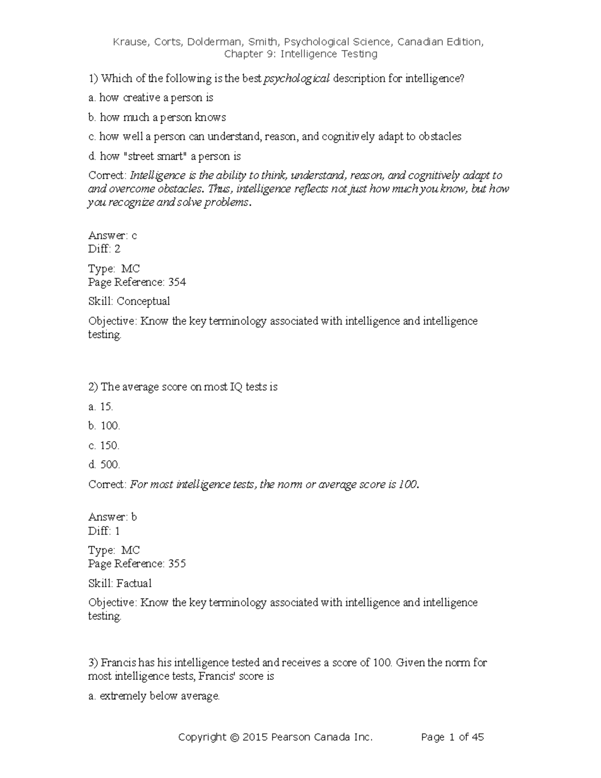 Chapter 09 Main Bank Multiple Choice Questions final changesaccepted ...