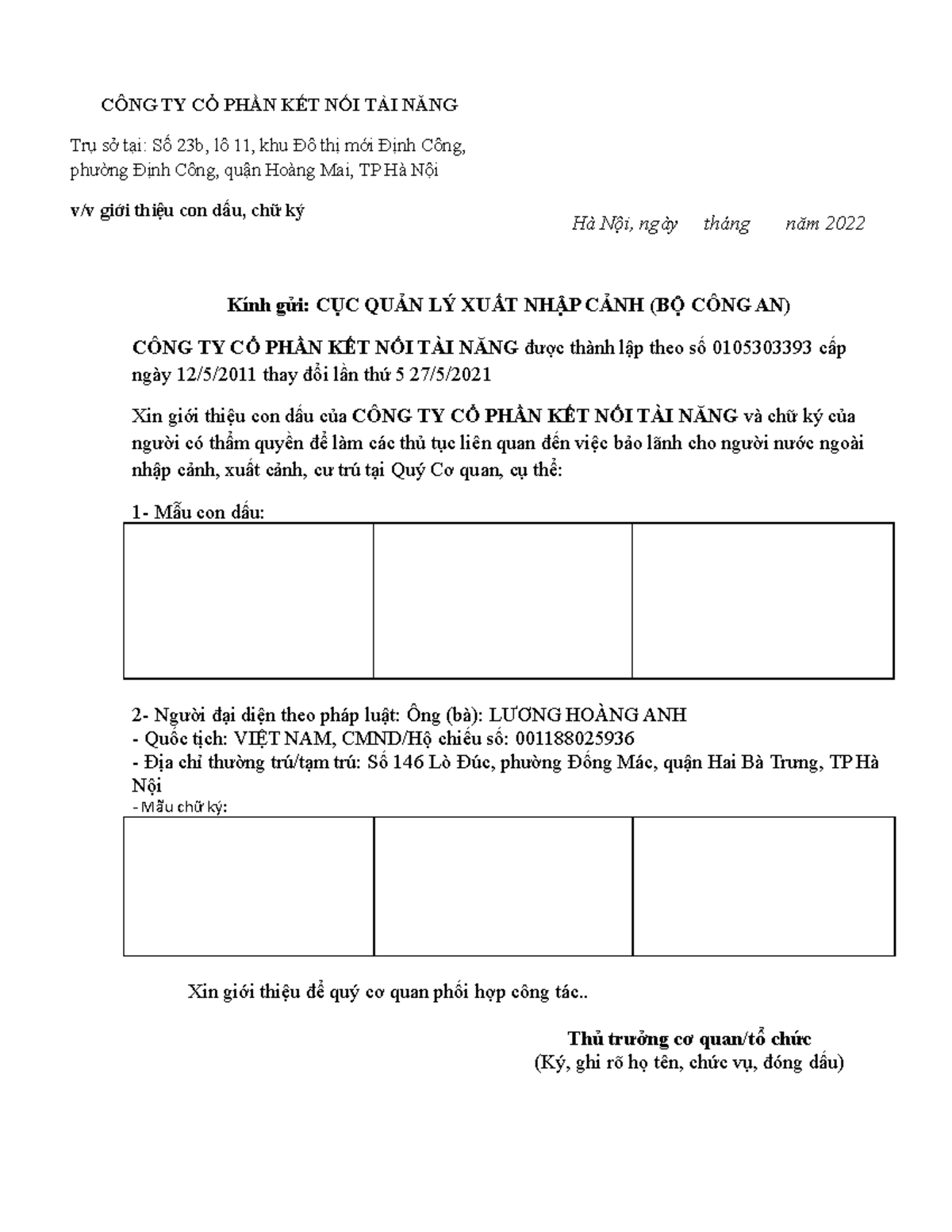 Olena NA16 mẫu dấu - nguyên lý kế toán neu - CÔNG TY CỔ PHẦN KẾT NỐI ...