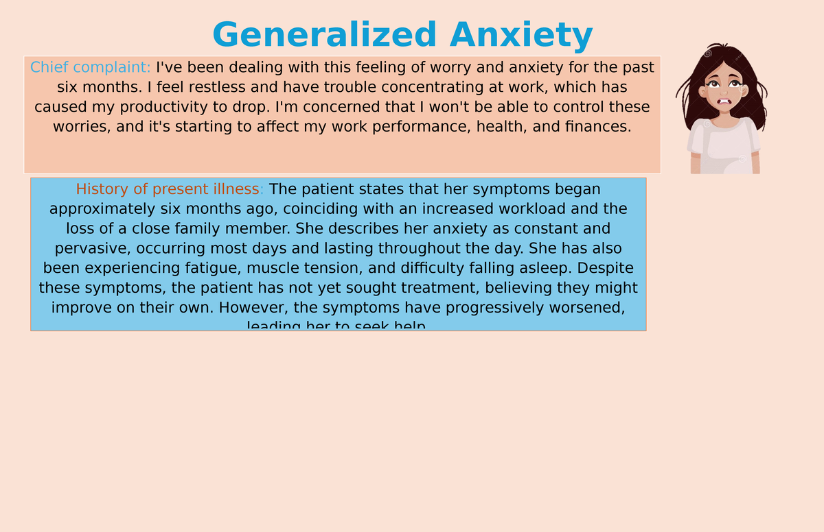 Week 7 General Anxiety Disorder - Generalized Anxiety Disorder By Kesha ...