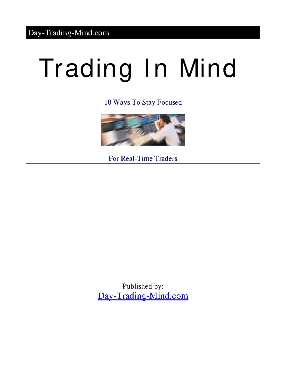 Trading In Mind (Unknown) (z-lib - Day-Trading-Mind Trading I n Mind 10 ...