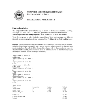 Coding exercises - Coding Exercises Professor X 9/27/ Exercise 1 The ...