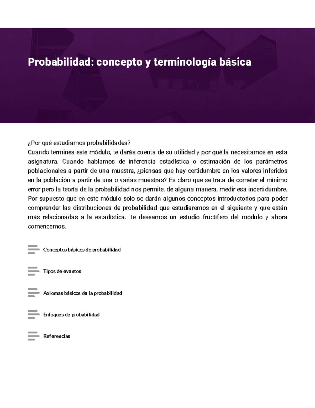 Probabilidad concepto y terminología básica - ¿Por qué estudiamos ...