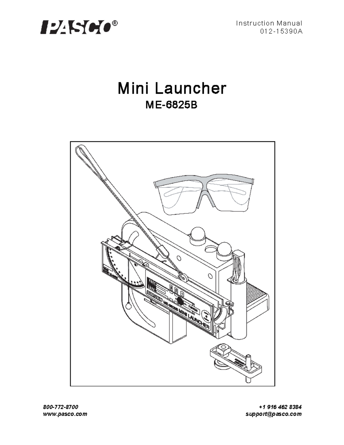 Mini Launcher Manual ME 6825B - Mini Launcher ME-6825B Instru ction ...