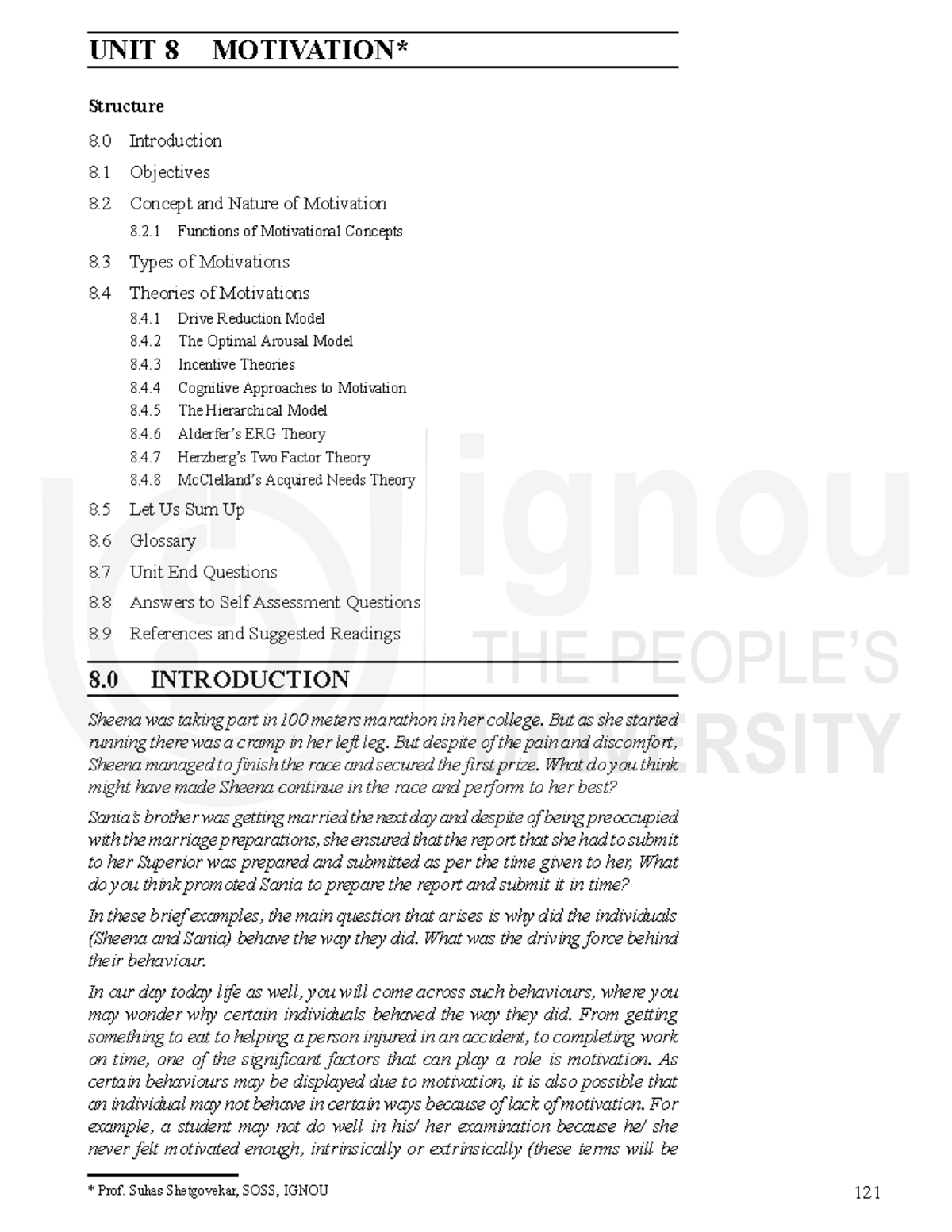 Unit8 - The practice material is easy to understand. - Motivation UNIT ...