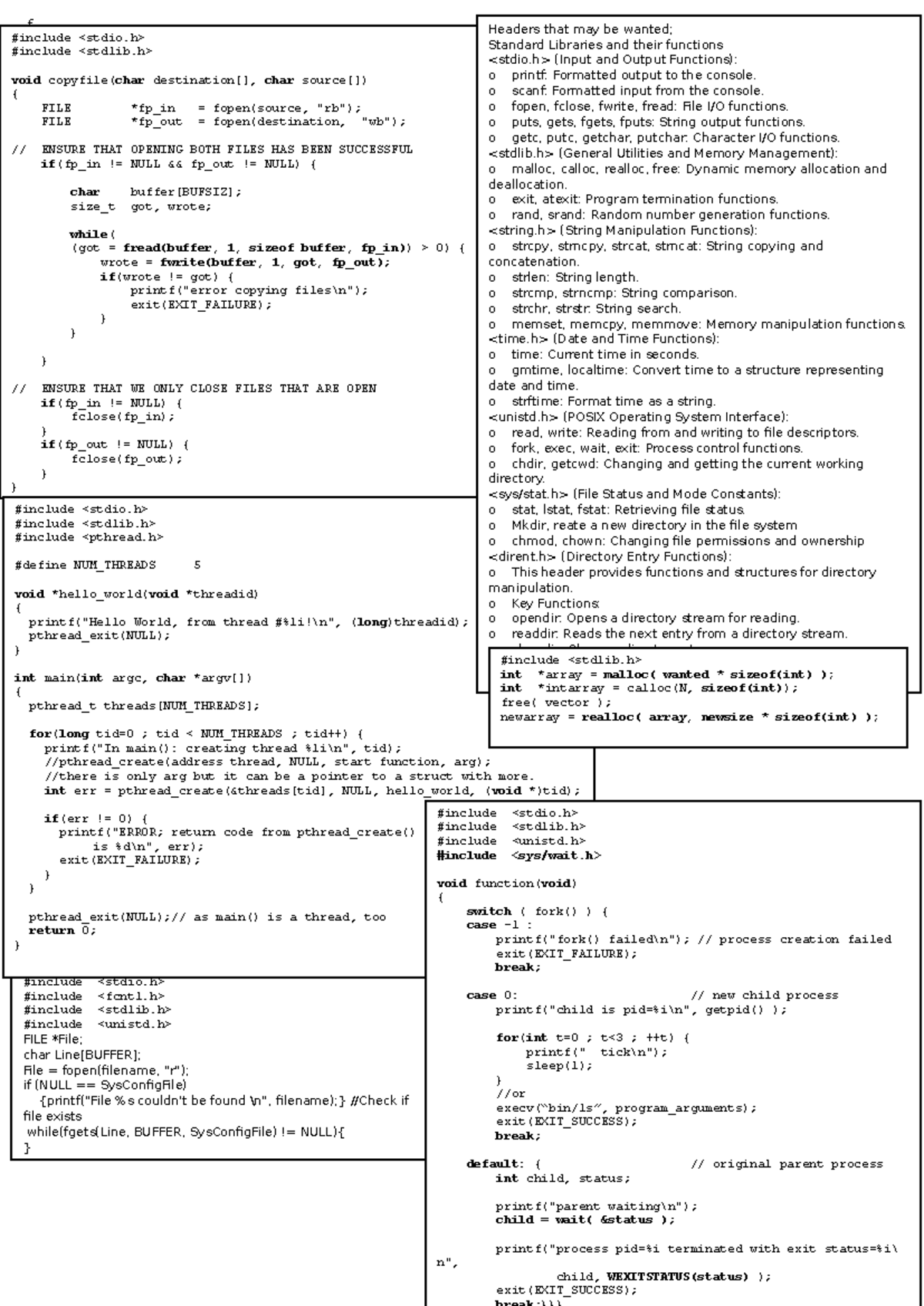Systems L3L4 - Summary of Lecture 3 & 4 - f #include #include #include - Studocu