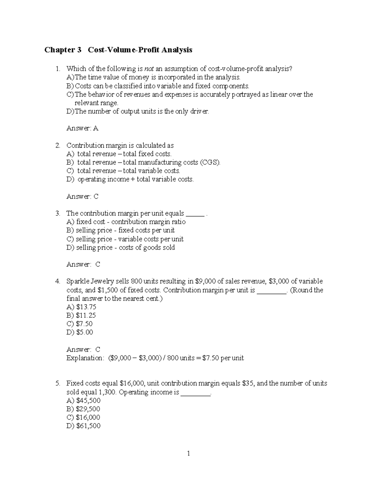 CH 3 Sample Problem Set - McGraw-Hill's Taxation of Individuals and ...