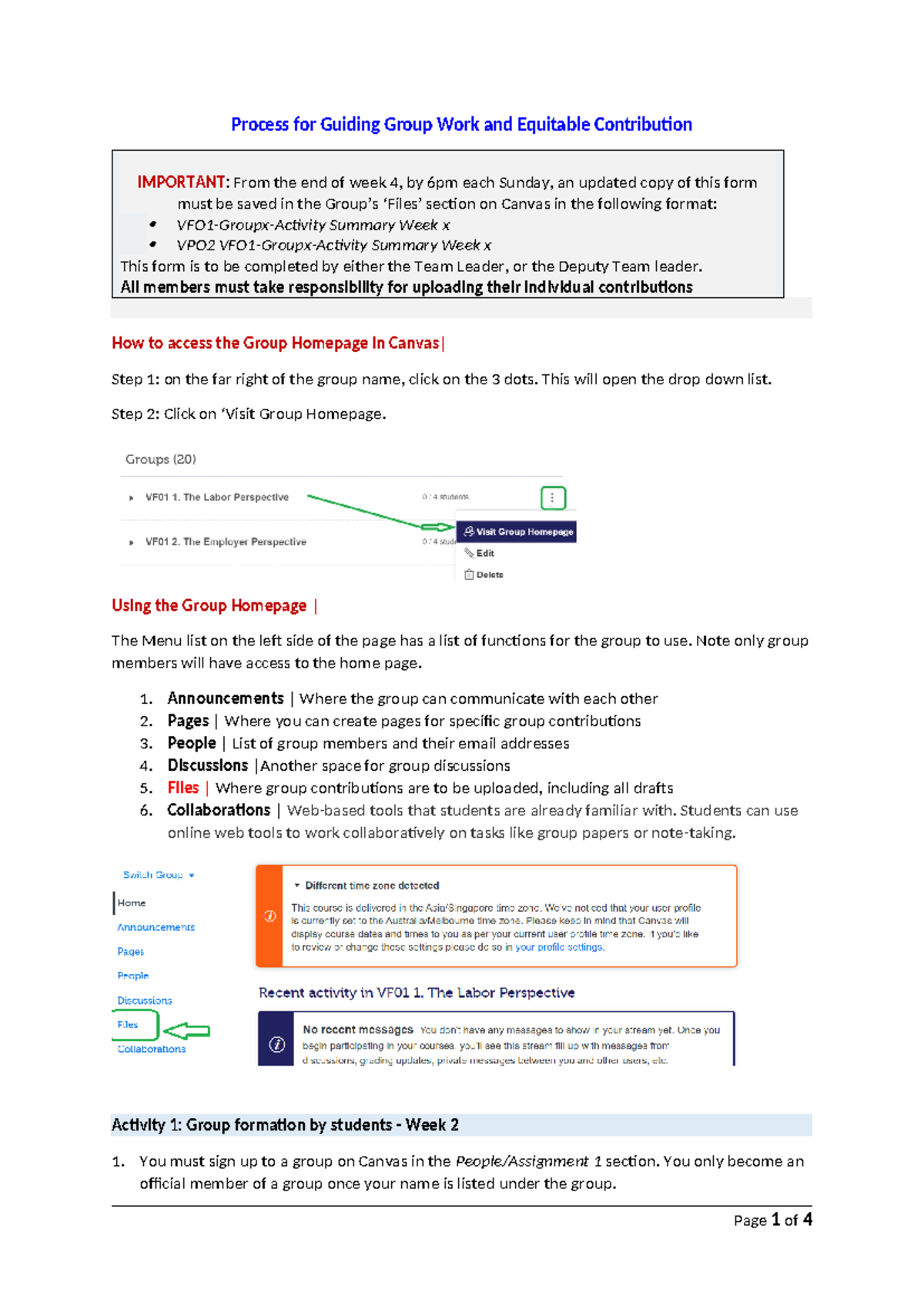 Process for Guiding Group Work 2360-1 - Process for Guiding Group Work ...