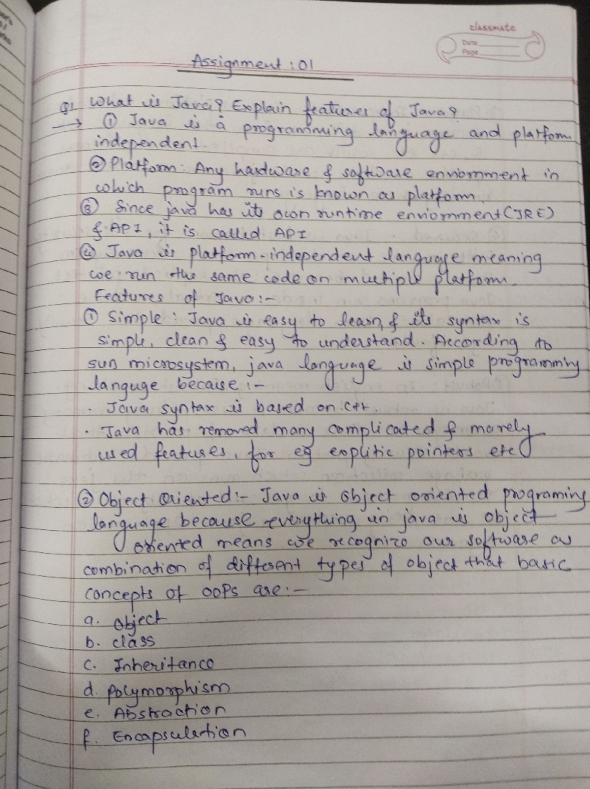 Java Assignment - this is the lecture notes - Computer Engineering ...