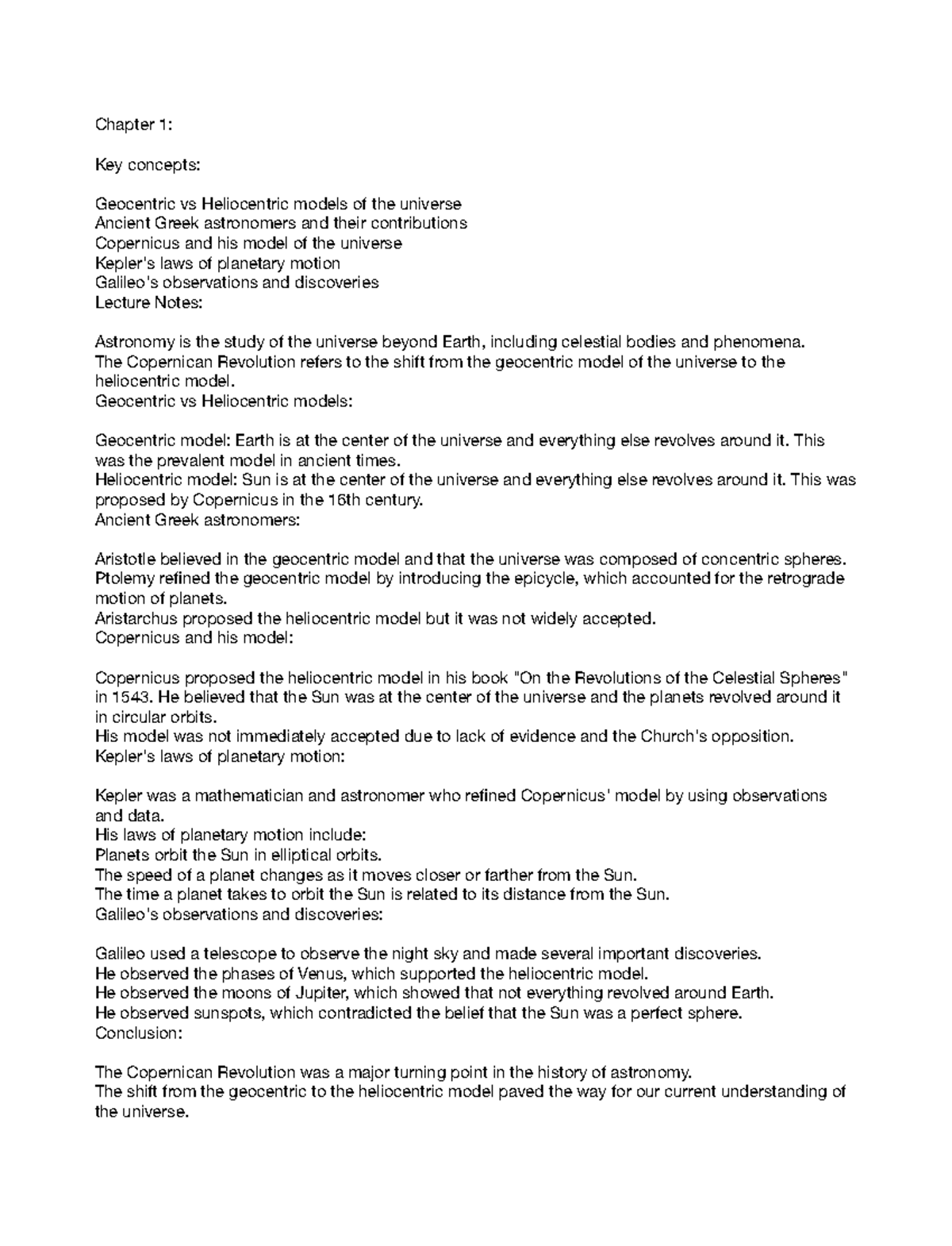 Ast Ch 1 Dr Christopher Gay Introduction To Astronomy Spring 2023