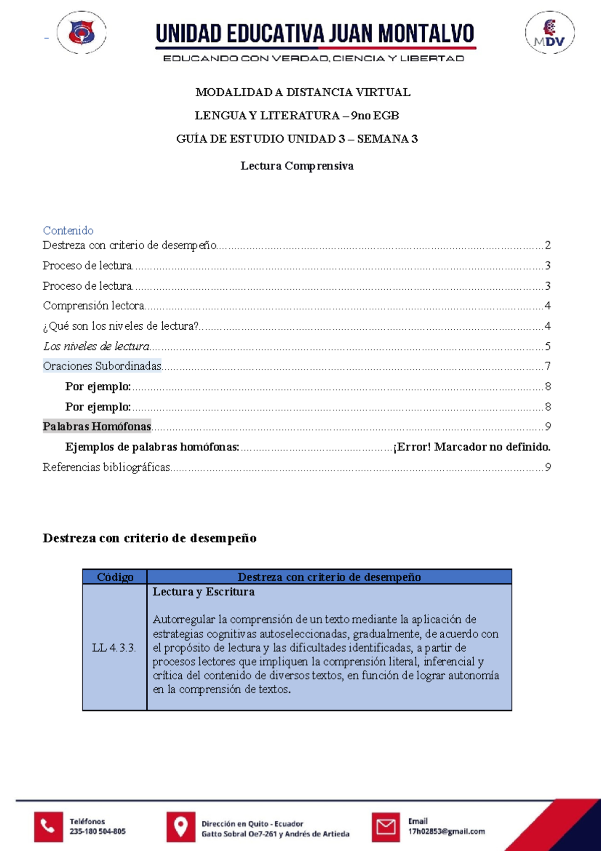 Guía de estudio Unidad 3- Semana 3 - 2 MODALIDAD A DISTANCIA VIRTUAL ...