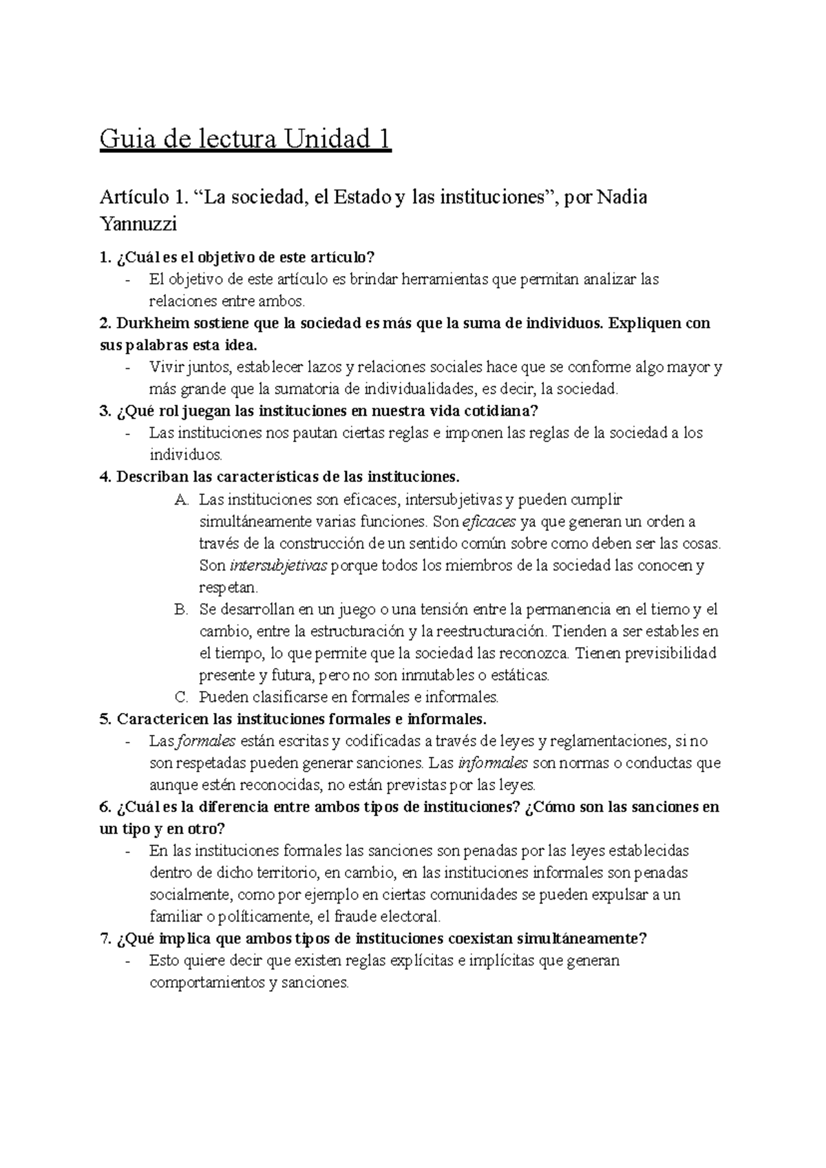 HERRAMIENTAS - Guía de lectura Unidad 1 - Guia de lectura Unidad 1 ...