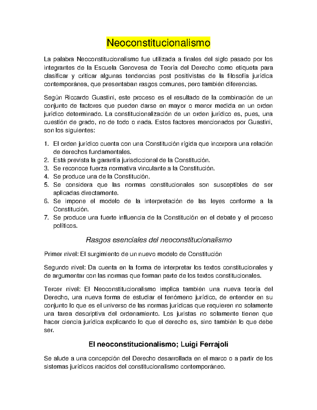 Modelos de derecho y argumentación - Warning: TT: undefined function: 32 Neoconstitucionalismo ...