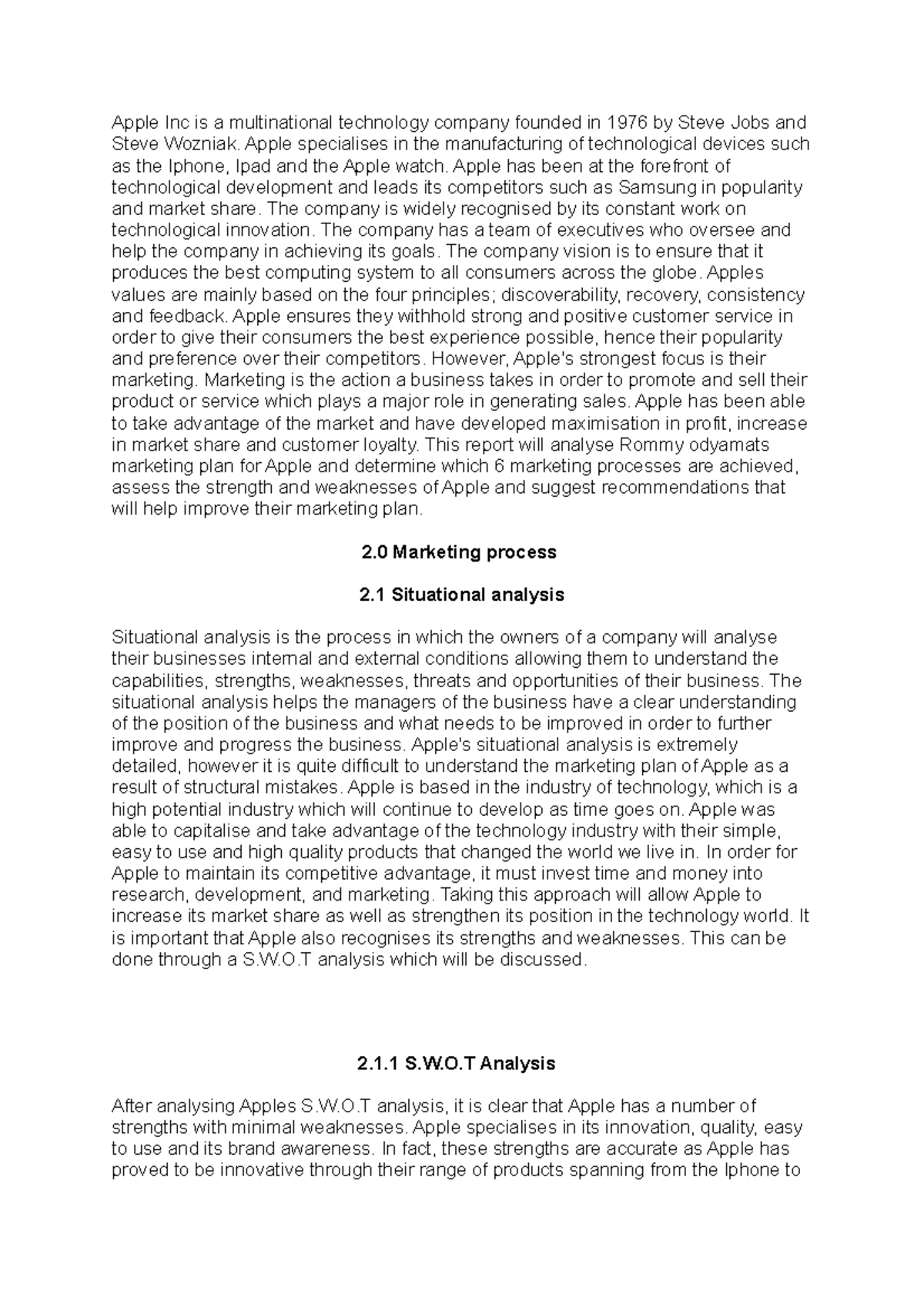 Business - NABBED - Apple Inc is a multinational technology company ...