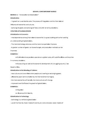 GEN 003 MODULE 11-13 - Science, Technology, and Society - Studocu