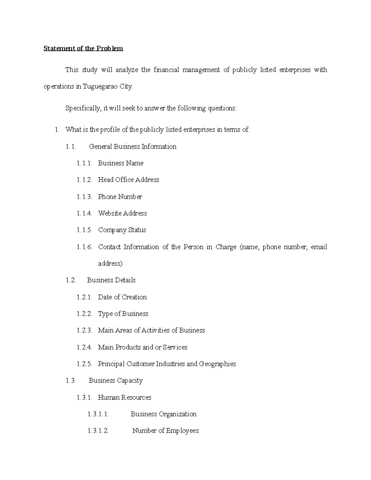 Local media 1551446651 - Statement of the Problem This study will ...