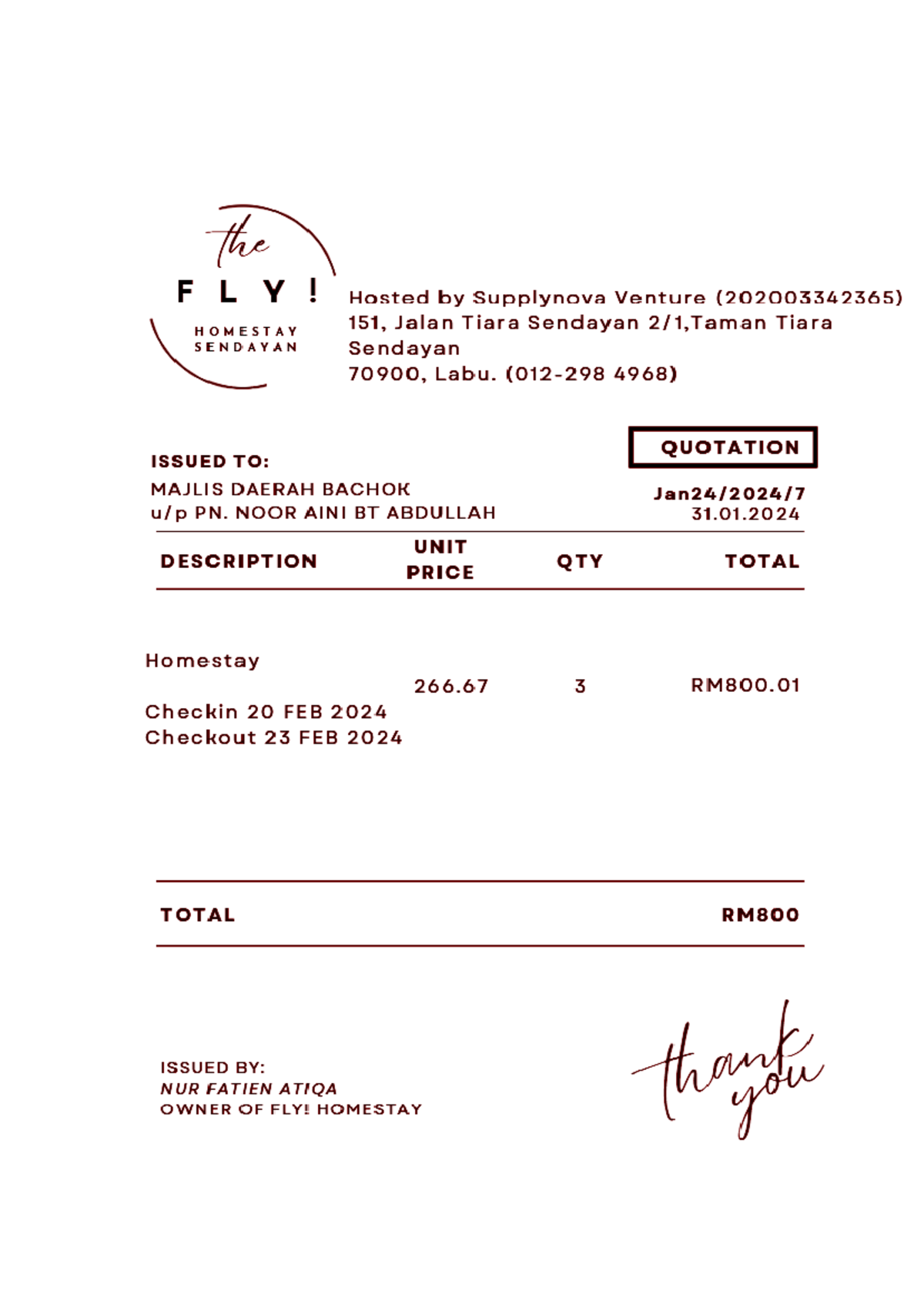 Quotation - diploma in banking - Studocu