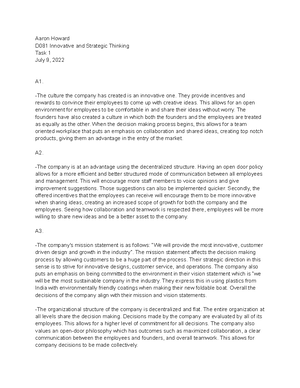 C121 task 2 - Paper - Aaron Howard C121- Survey of United States ...