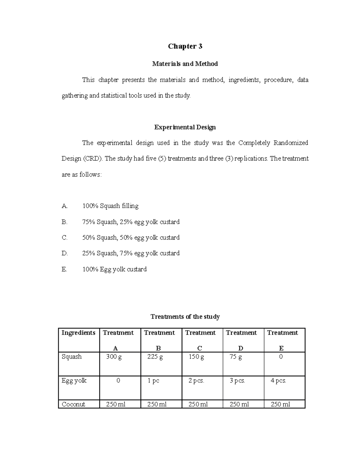 Chapter 3 (1) - None - Chapter 3 Materials and Method This chapter ...