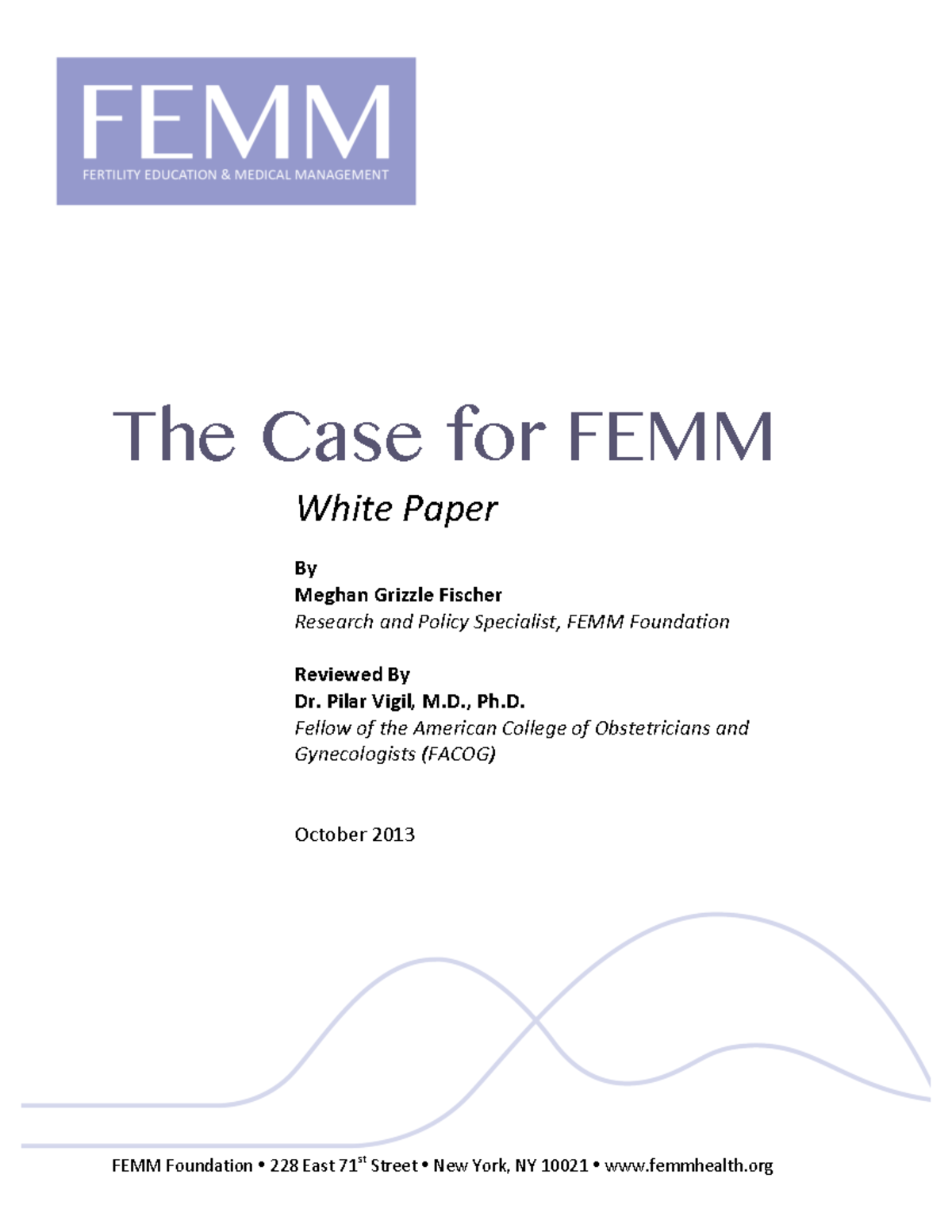 FEMM-White-Paper - femm - - Studocu
