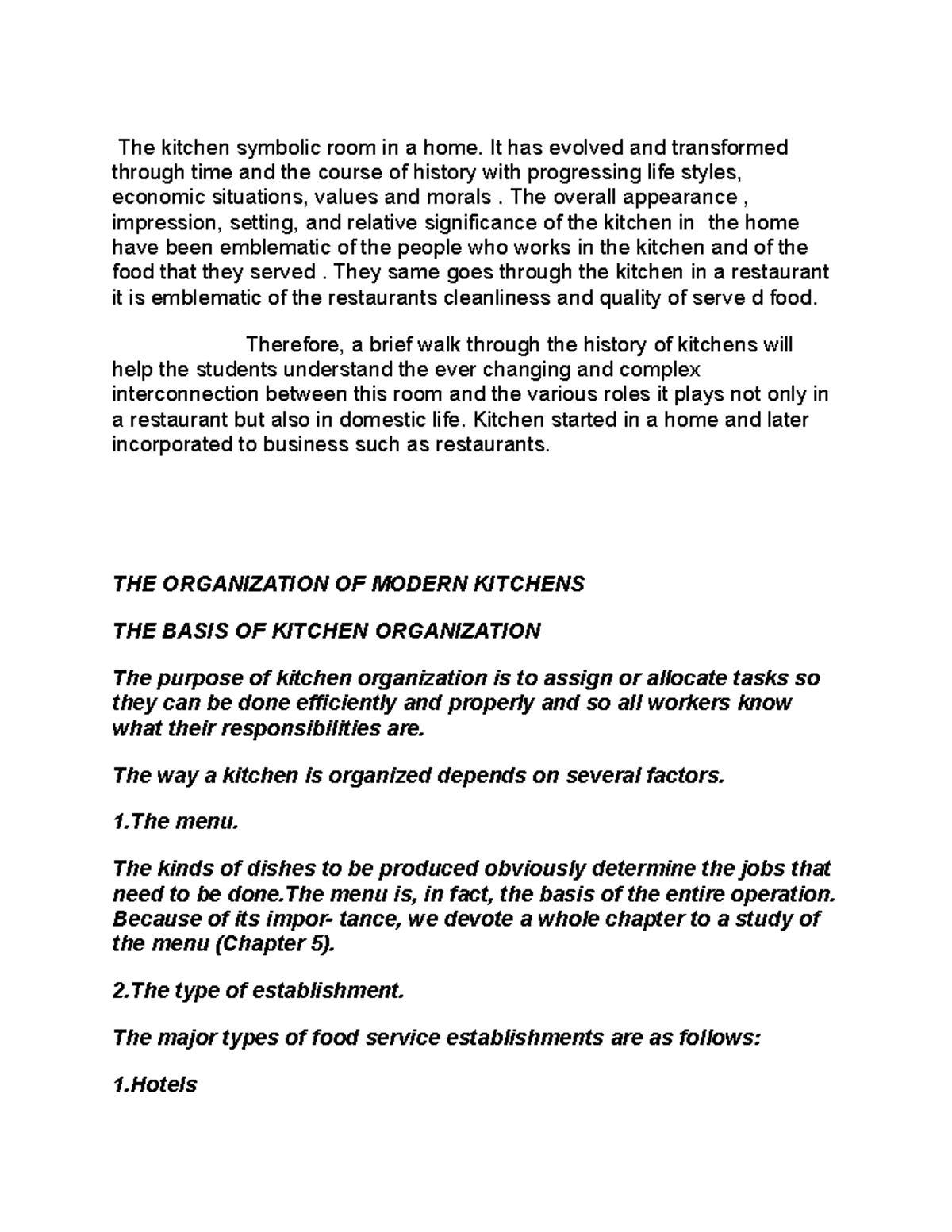 Kitchen Essentials Part 1 - The kitchen symbolic room in a home. It has ...