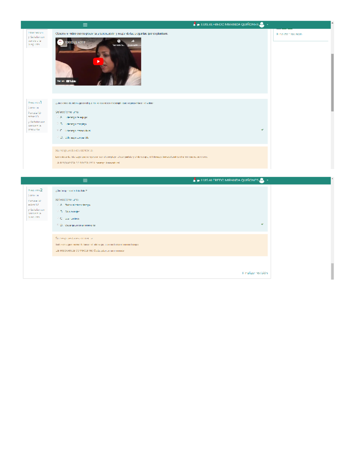 Evaluacion U2 Actividad de Aprendizaje 8 - Trabajo en equipo - Studocu