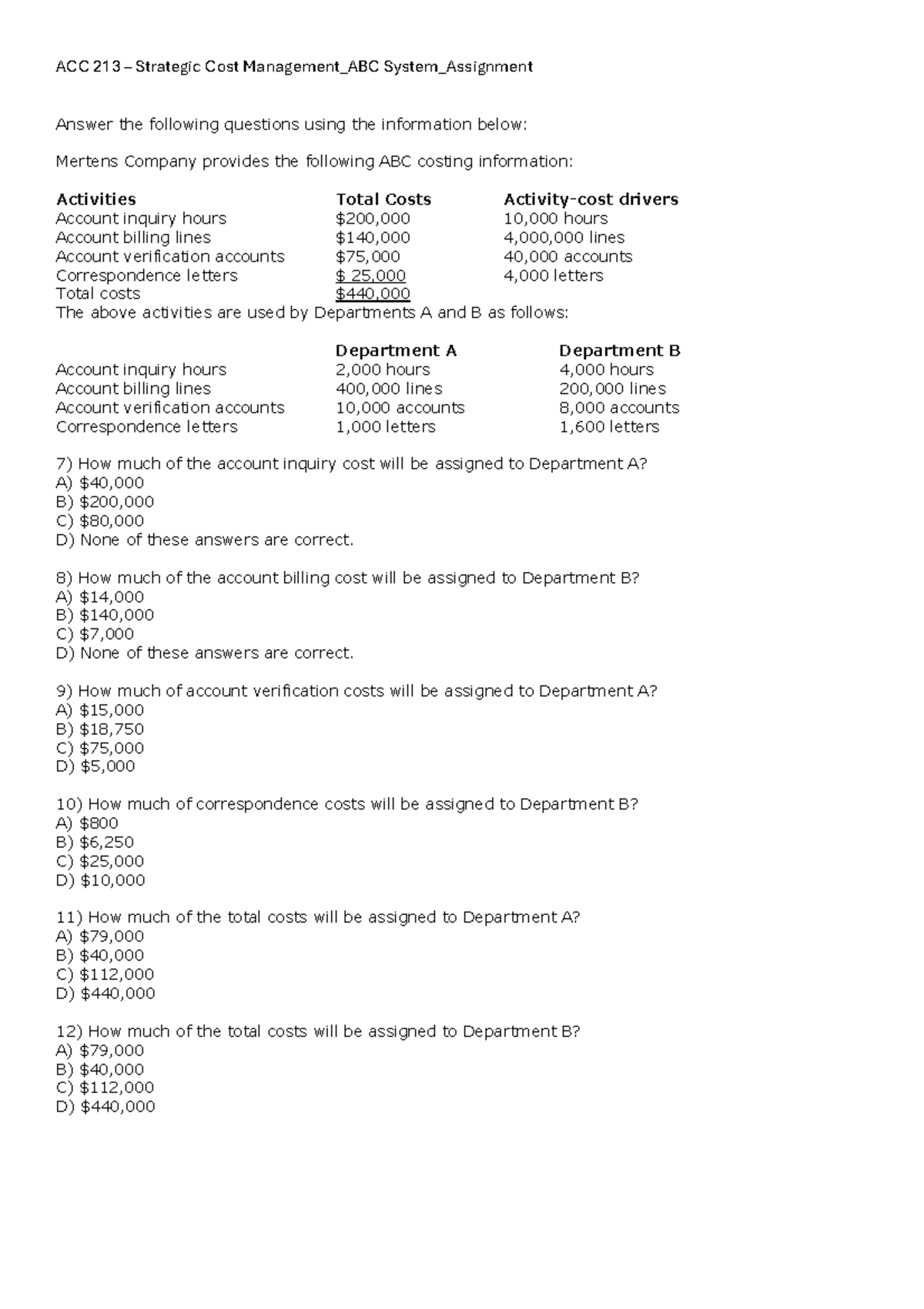 Week-1-3 ULOB ABC Assignment - ACC 213 – Strategic Cost Management_ABC ...