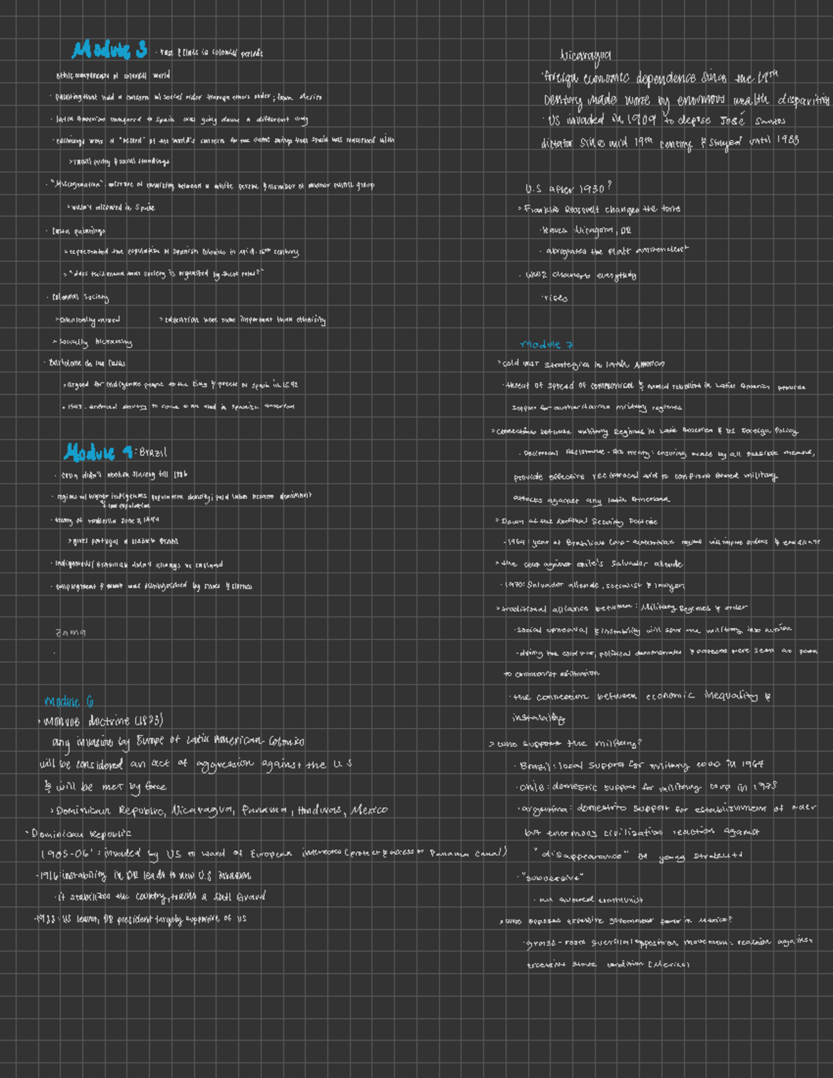 History 75 modules 3,4,6,7 - Module 3 : race 3 class in colonial ...