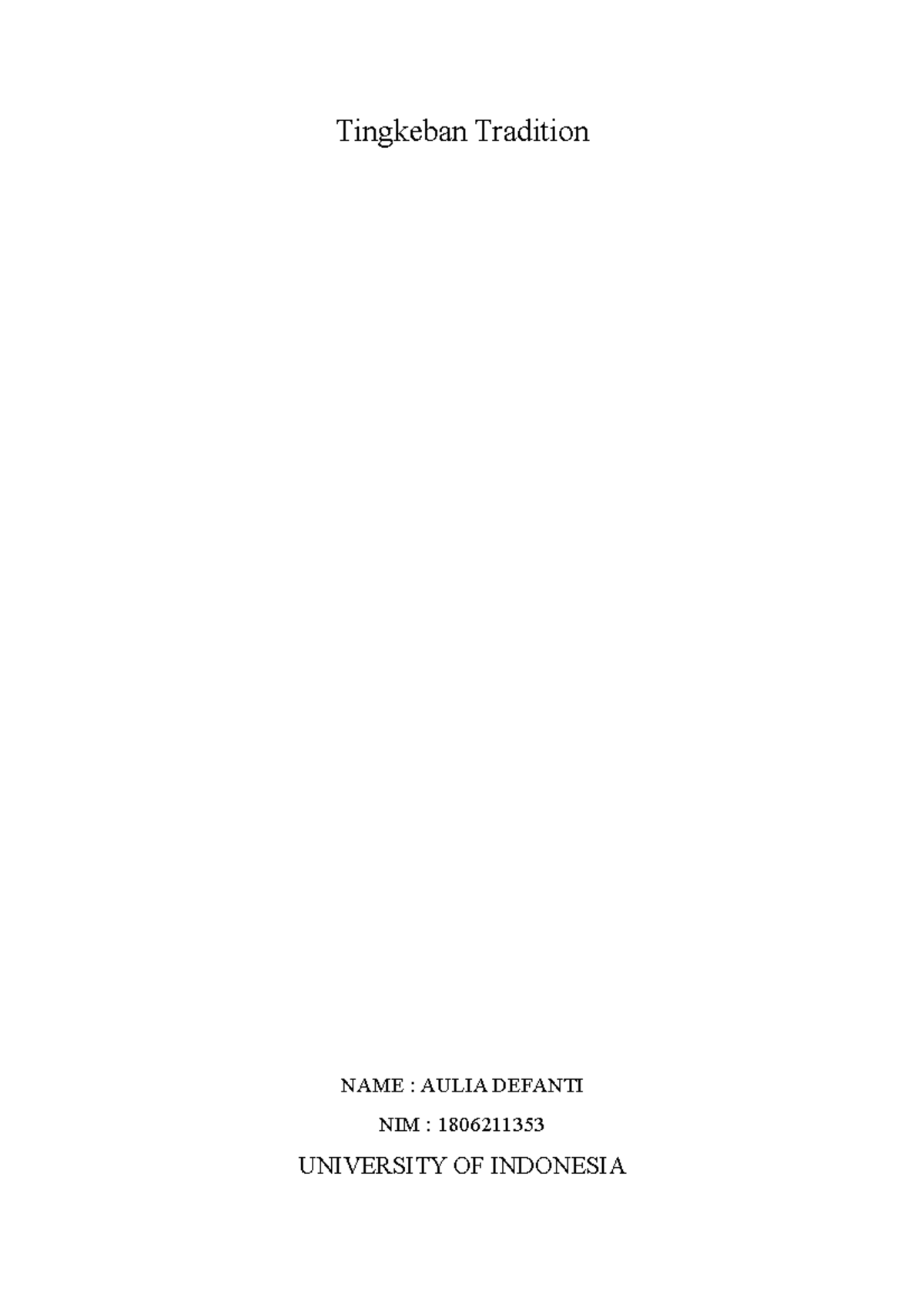 Tingkeban Tradition - It is a Javanese Prenatal Ceremony held during ...