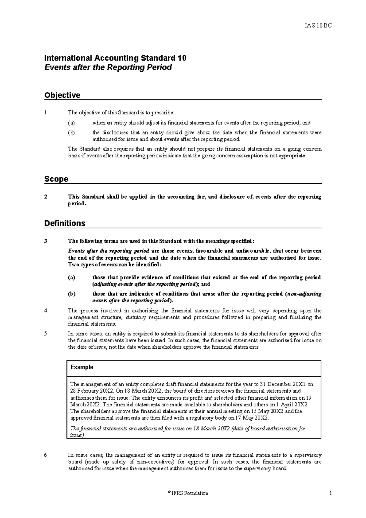 IAS 10 Events After Reporting Period IAS 10 BC International ias-10-events-after-reporting-period-ias-10-bc-international