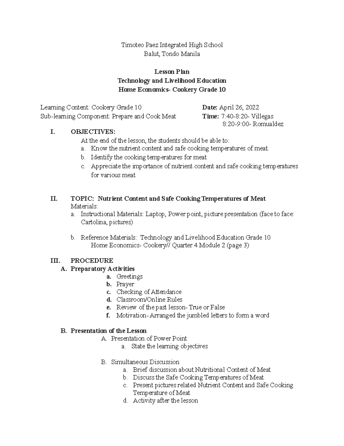 Q4 SLP Module 2 Tuesday - READ AND UNDERSTAND - Timoteo Paez Integrated ...