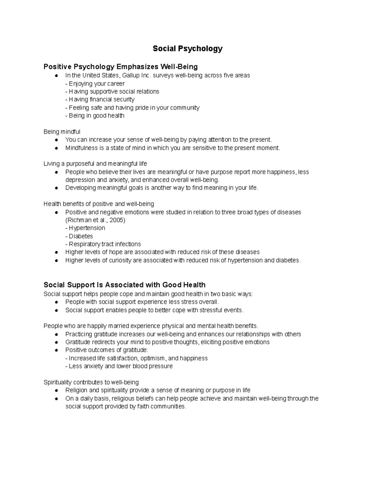 Psychology 4 14 Social Psychology - Social Psychology Positive ...