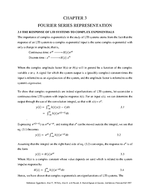 Assignment#1 - Assignment on discrete time signals and systems - ADAMA SCIENCE AND TECHNOLOGY ...