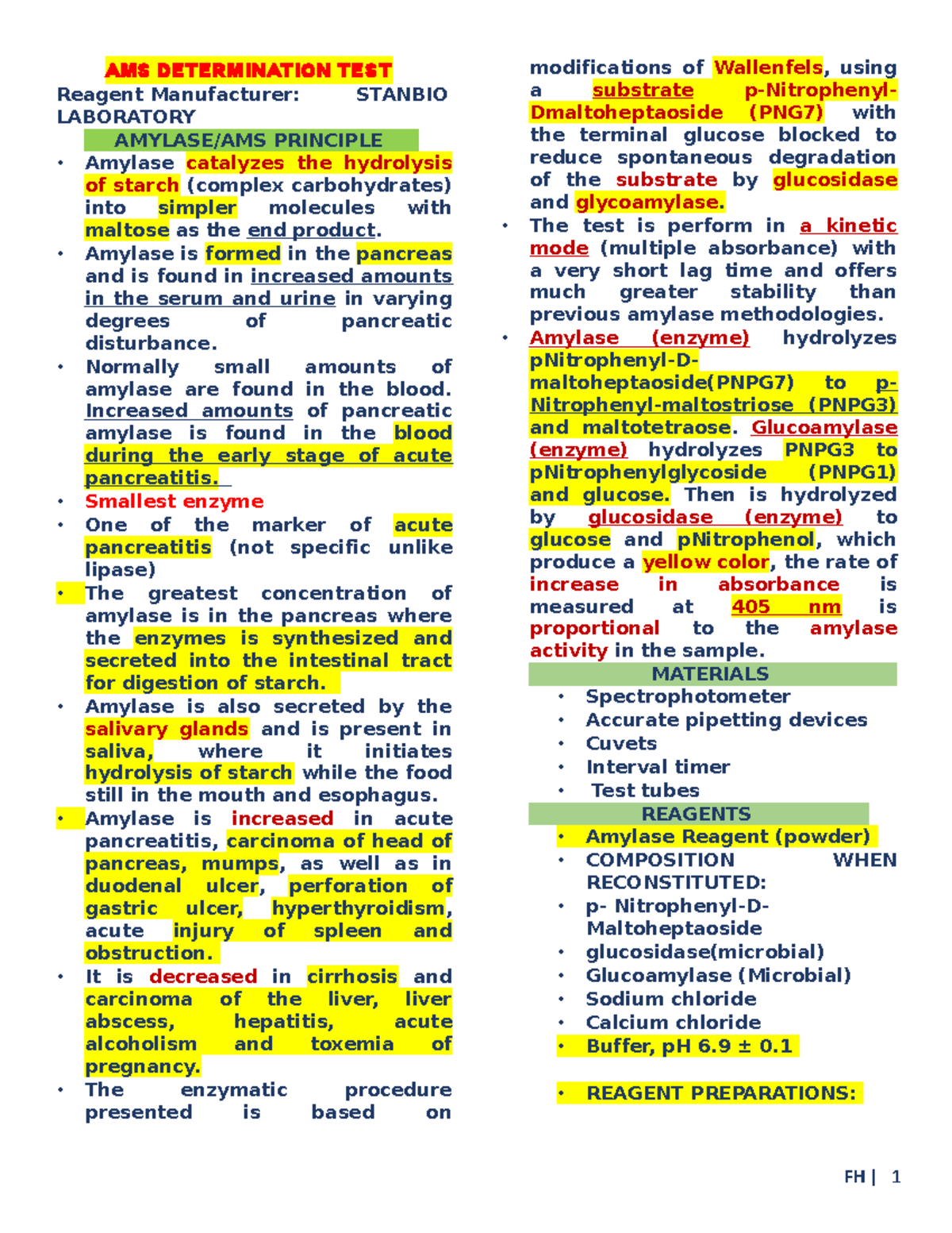 CCHM-lesson 1 - Just lesson 1 of Chemistry 2 - AMS DETERMINATION TEST ...