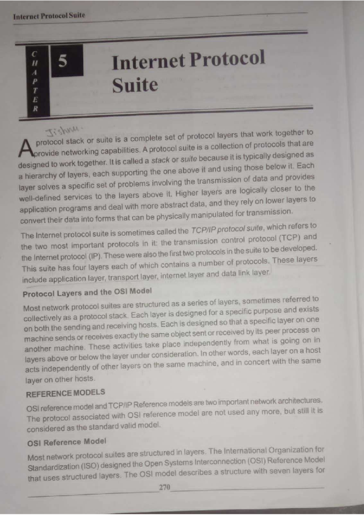 OA Internet Protocol Suite - A protocol suite is a collection of ...